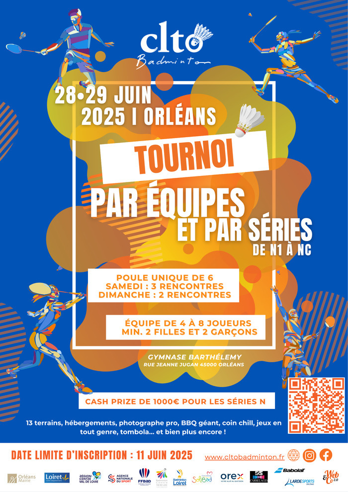 Tournoi par Equipe - Orléans Val de Loire Tourisme